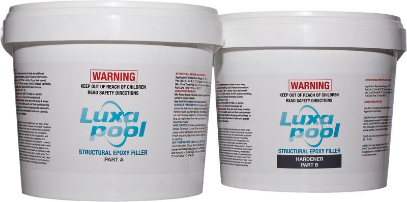 Luxapool® Structural Epoxy Filler (2-Pack) – PoolPaintOnline