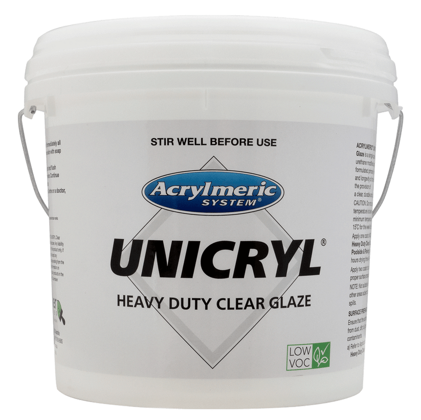Unicryl HD Clear Glaze – Finishing Coat for Poolside & Paving ...